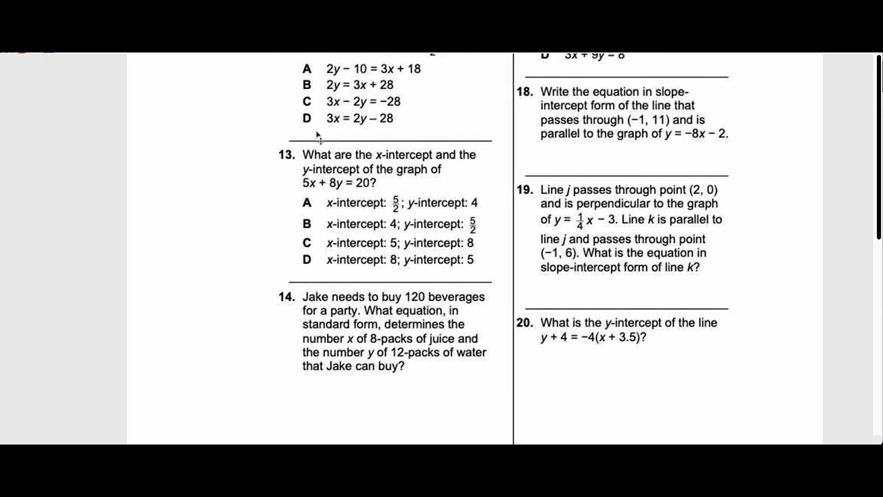 Topic 2 Test Review Part 2 - YouTube