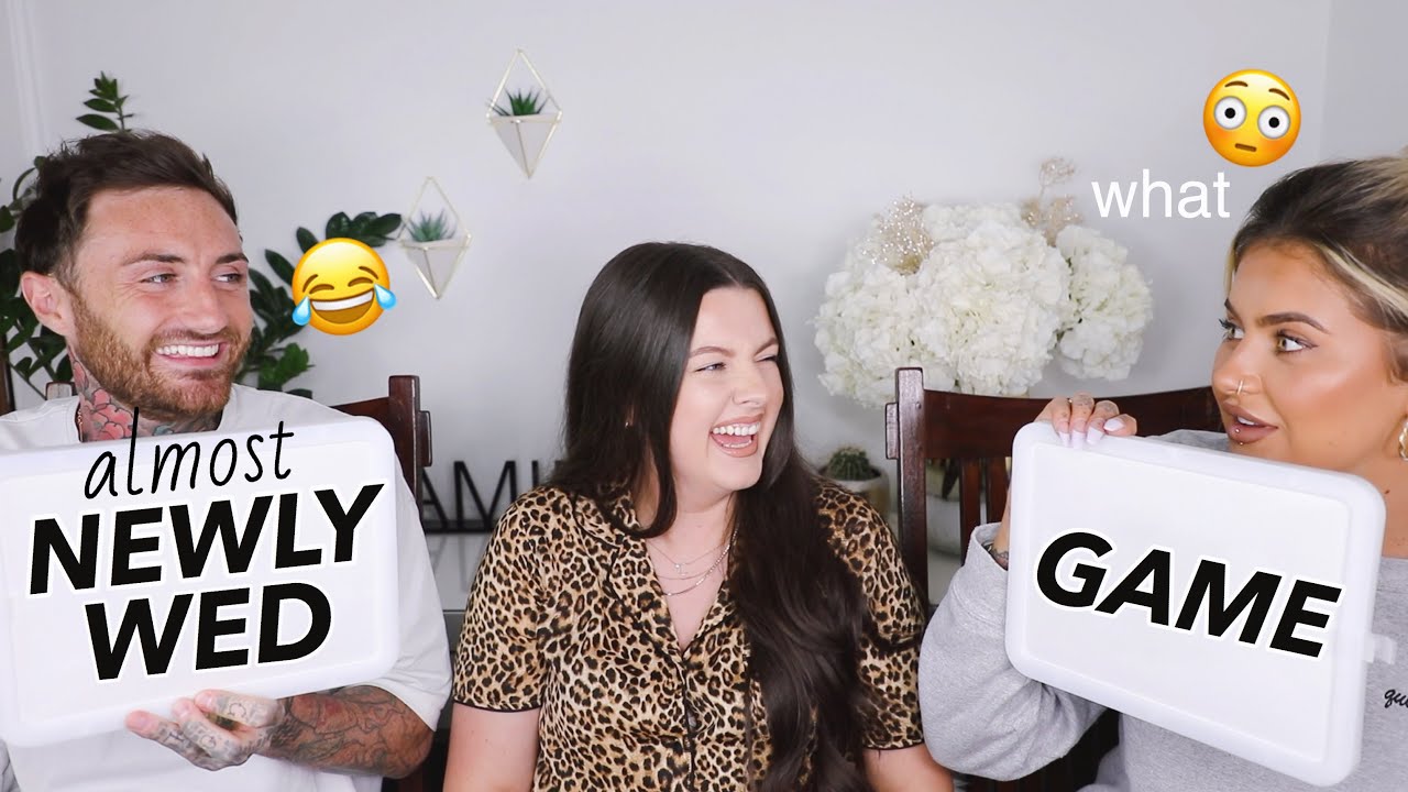 PLAYING THE ALMOST NEWLY WED GAME | JAMIE GENEVIEVE - YouTube
