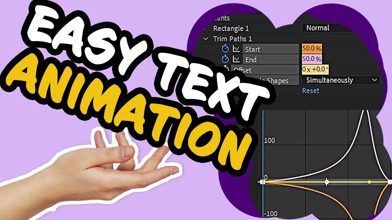 How to animate text in After effects. EP 6/8 - YouTube
