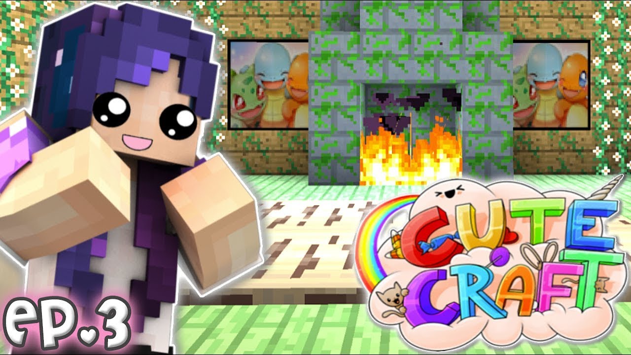 Cutest House Decorating EVER | CuteCraft NEW Minecraft SMP - Ep. 3 ...