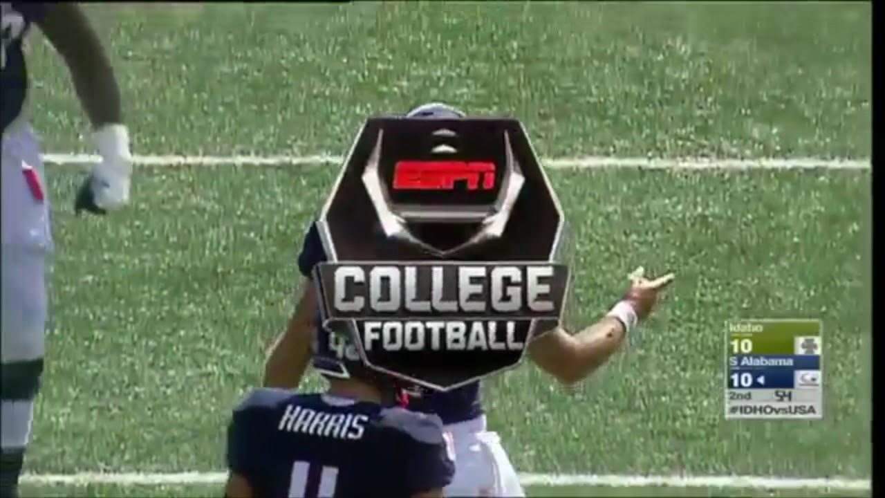 Evan Orth 57 yard run South Alabama vs Idaho 2017 - YouTube