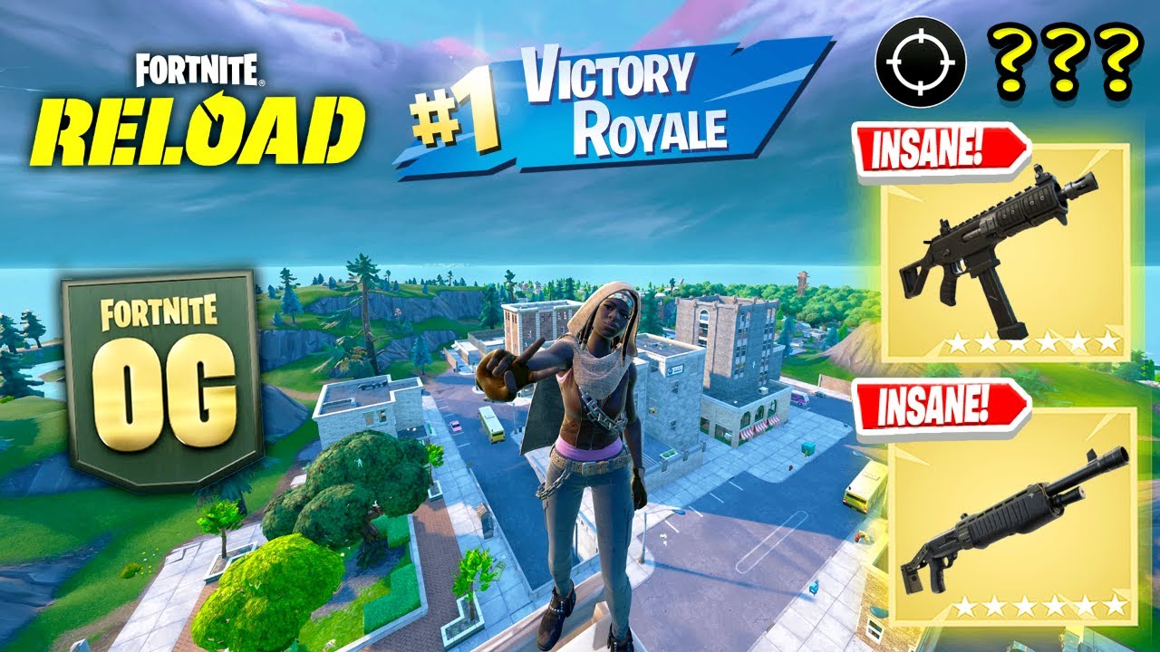 RARE MICHONNE SKIN! OG Fortnite Reload | High Kill Gameplay ...