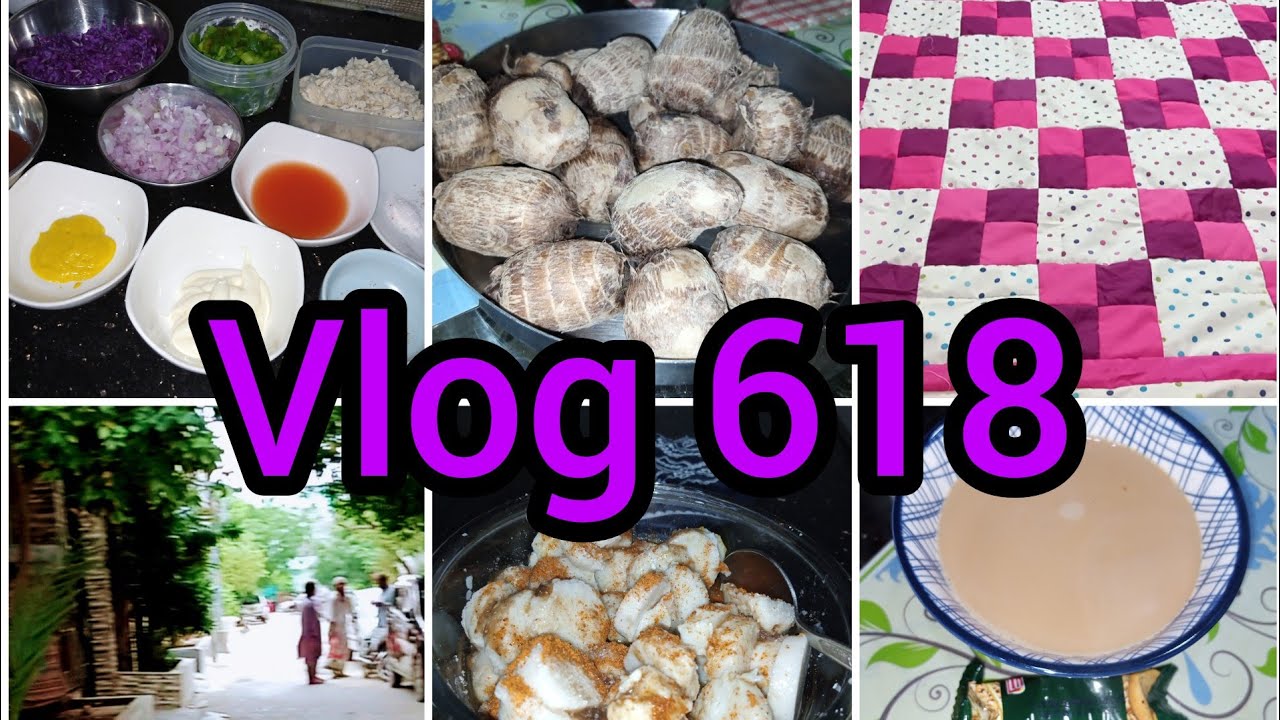 Patchwork project completed🤩/feeling happy 😊/cooking🍲🥣/daily routine🙂/vlog 618/Sindhi - YouTube