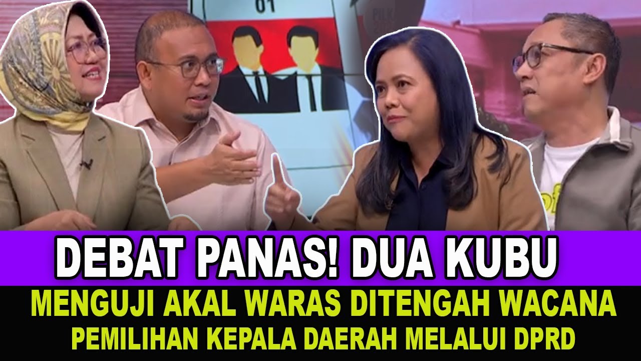 DEBAT SENGIT! DUA KUBU MEMANAS ANDRE DENGAN VS SITORUS SOAL PILKADA ...