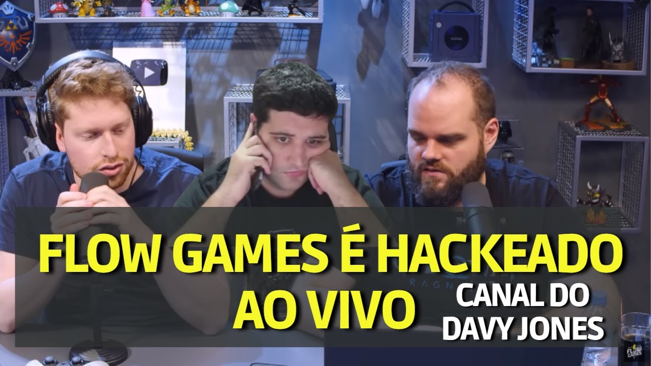 🚨veja em primeira mão - canal flow games é hackeado ao vivo – vídeo ...