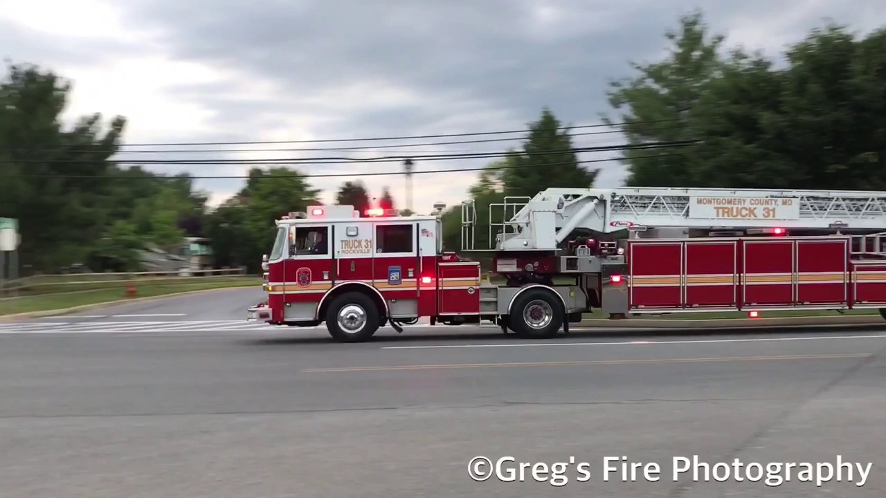 MCFRS Units Responding To Vehicle In River With On Scene Footage - YouTube