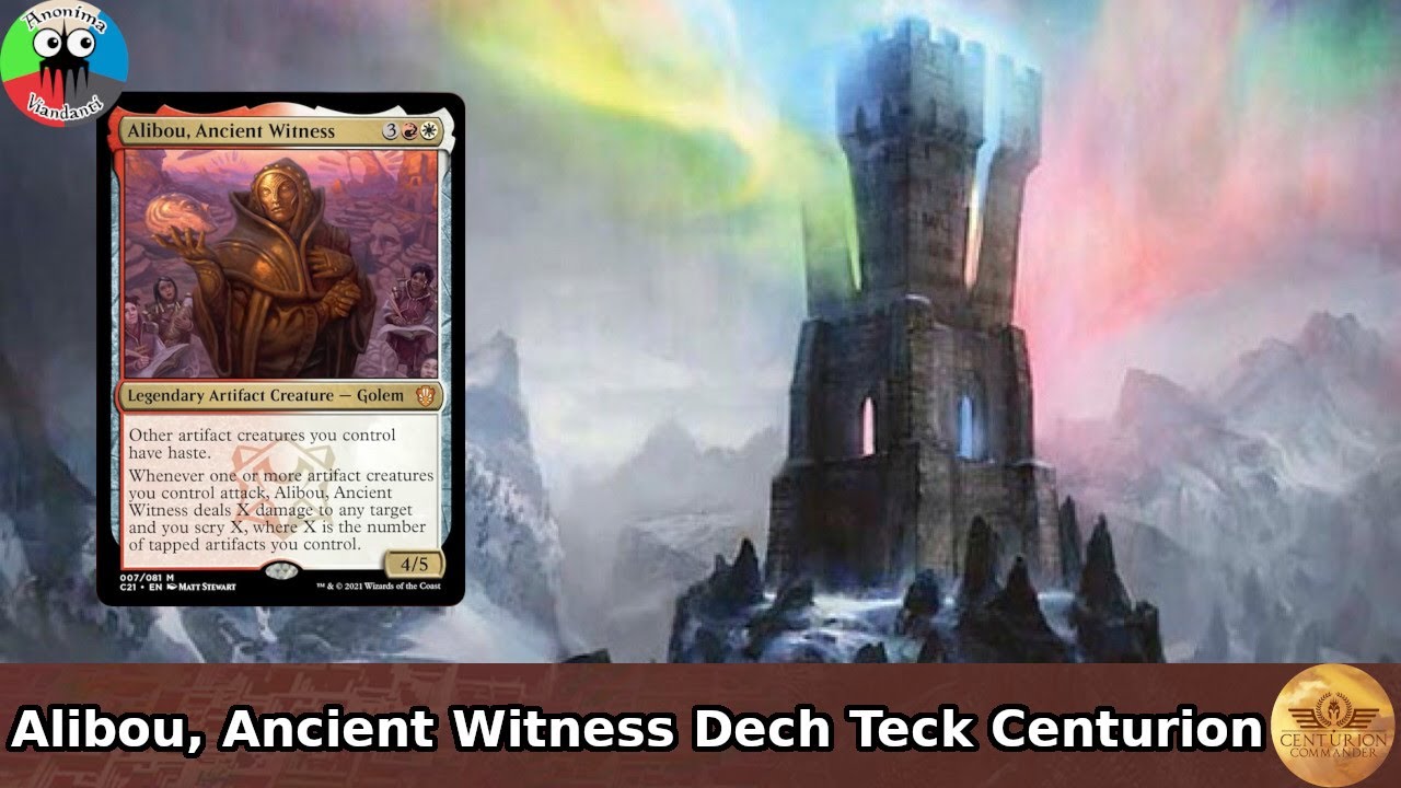 Alibou, Ancient Witness Centurion Decktech MtG ITA - YouTube