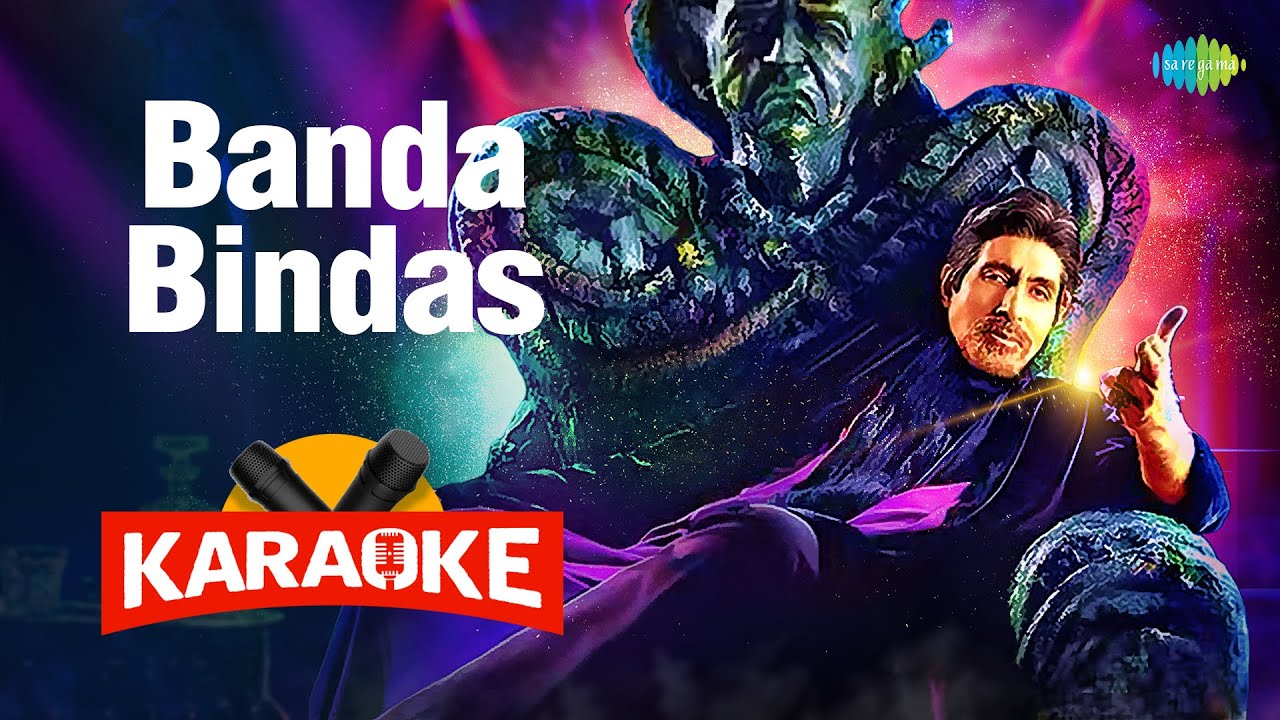 Banda Bindas - Karaoke With Lyrics | K.K | Amitabh Bachchan | Anu Malik ...