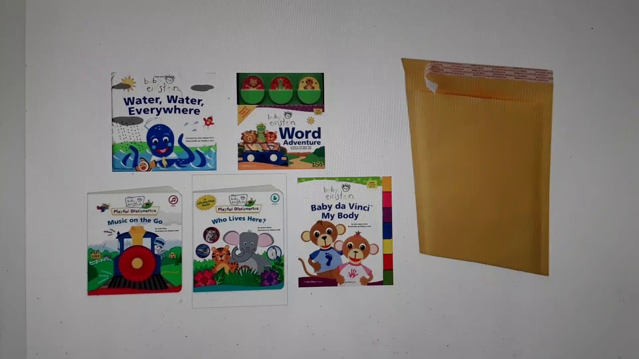 George Bonouki Sending Brandon A Bubble Mailer With 5 Baby Einstein ...