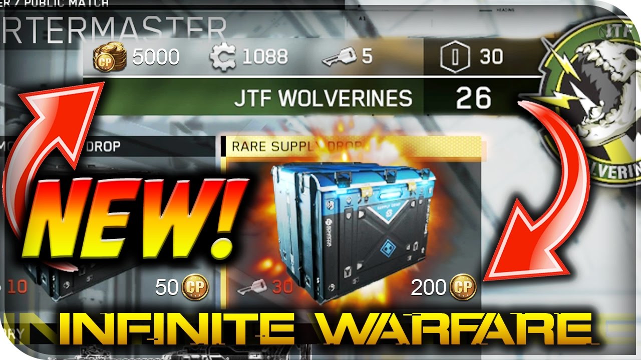 *NEW* CoD POINTS IN INFINITE WARFARE! - BUY *SUPPLY DROPS* IN INFINITE ...
