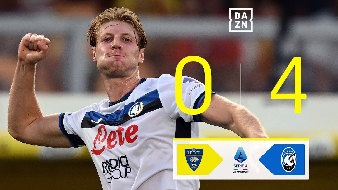 Lecce vs Atalanta (0-4) | Resumen y goles | Highlights Serie A - YouTube