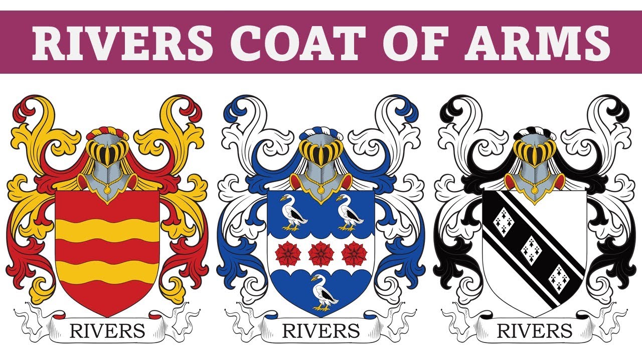 Rivers Coat of Arms & Family Crest - Symbols, Bearers, History - YouTube