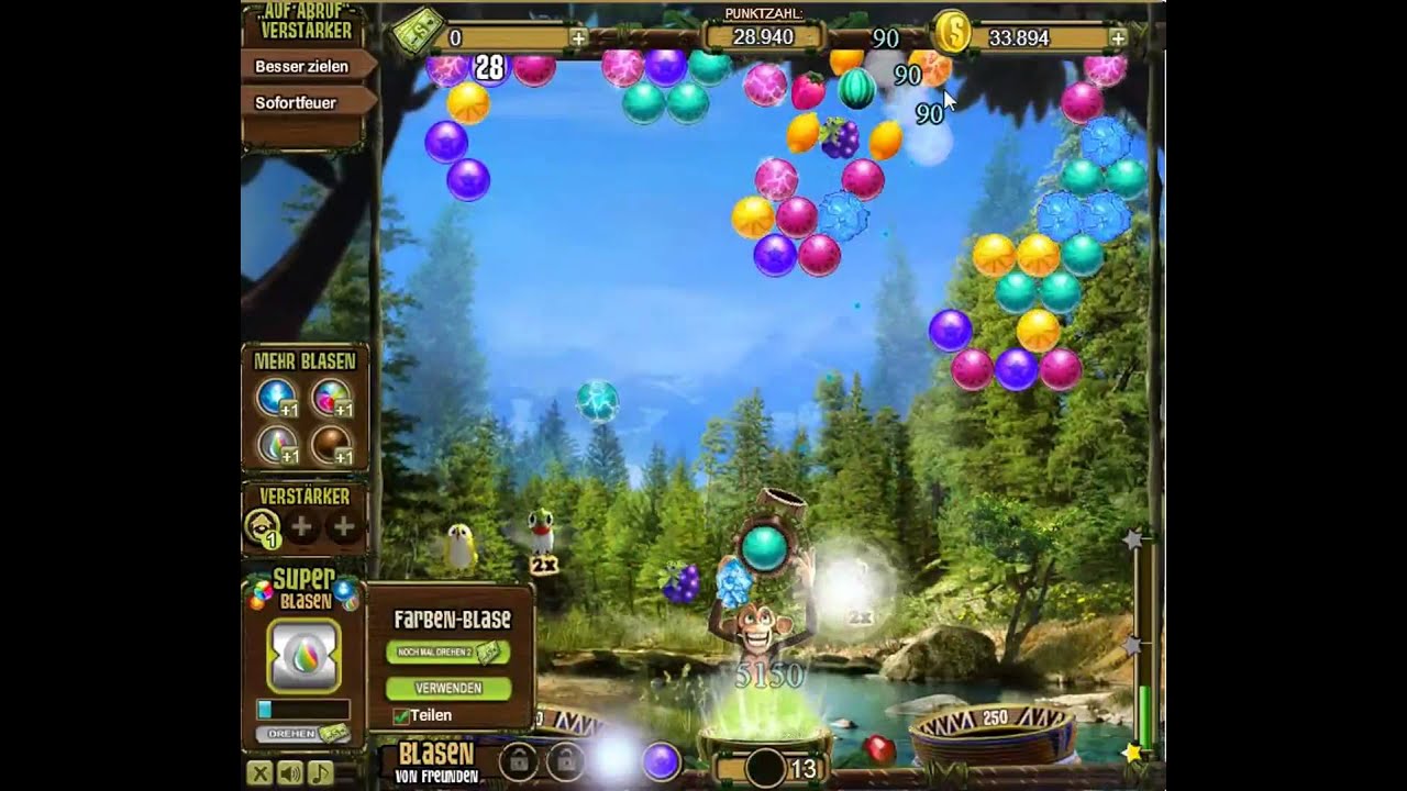 Bubble Safari Level 684 - YouTube