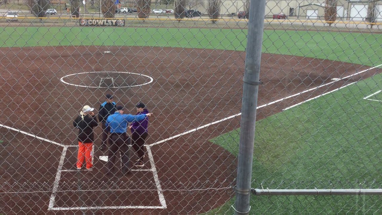 Cowley Softball vs. Haskell - Game 1 - YouTube