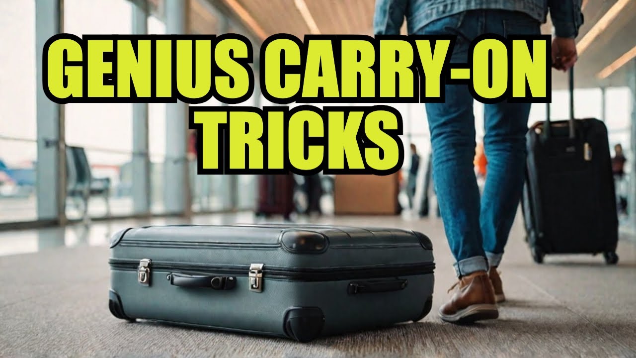 Secret Carry-on Hacks Airlines Don't Want You To Know: Genius Tips For ...