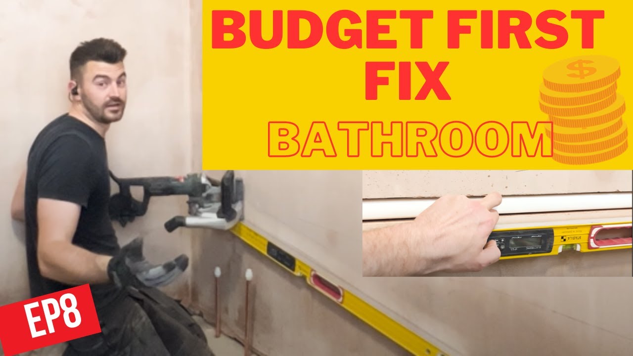 BUDGET bathroom FIRST FIX Plumber Tips - Ep8 - YouTube