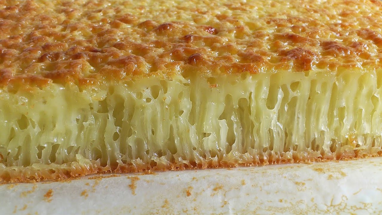 Kuih Bingka Ambon (Ambon Honeycomb Cake; Kue Bika Ambon; 黄金糕) ** - YouTube