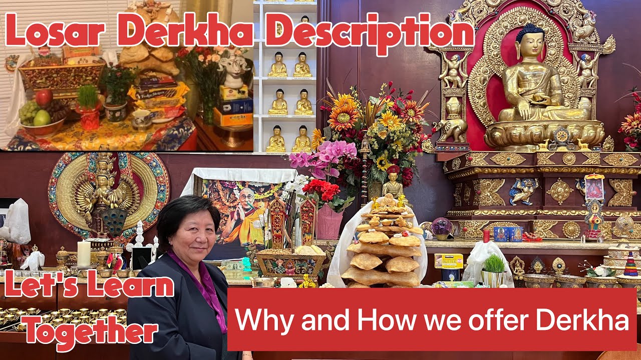Losar’s Derkha Description | Why and How we offer Derkha | #tibetan # ...