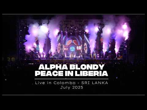 Alpha Blondy - Peace in Liberia Live - Colombo Sri Lanka July 2025