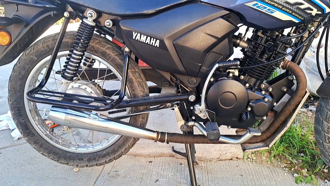 How to install BULLET PIPE to Yamaha YTX 125 +SOUNDCHECK 🔊 - YouTube