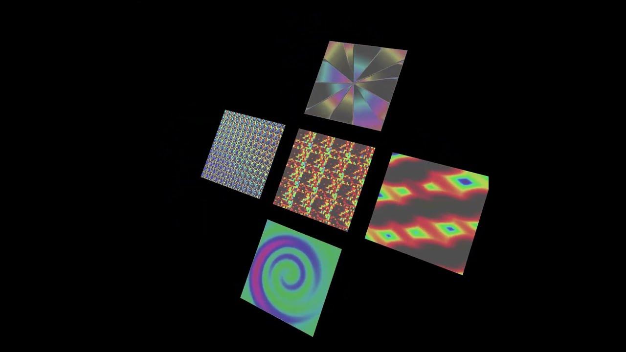 Holographic card shader made in unity - YouTube