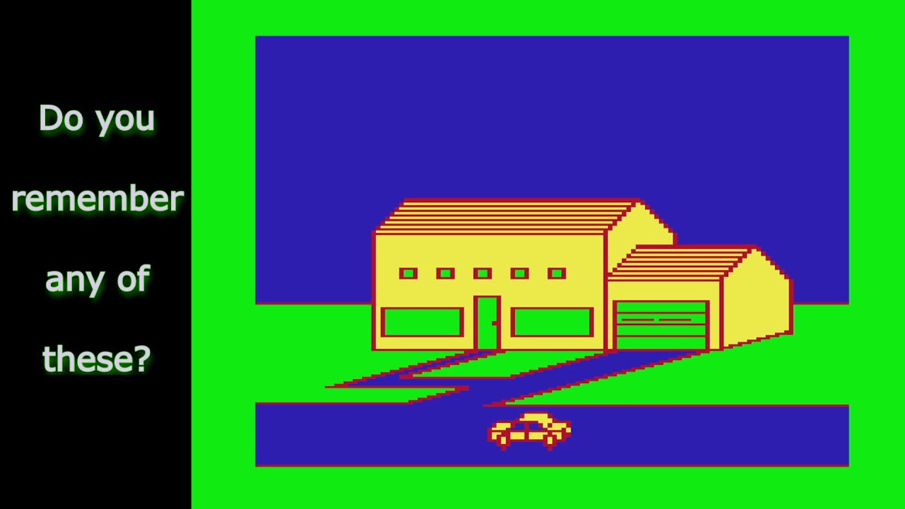 Nostalgia-inducing retro graphics - YouTube