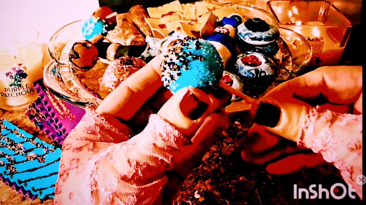 Artist Art Destroy #ASMR = 1st Try (lol) ♡Clay Cracking + ☆Soap ...