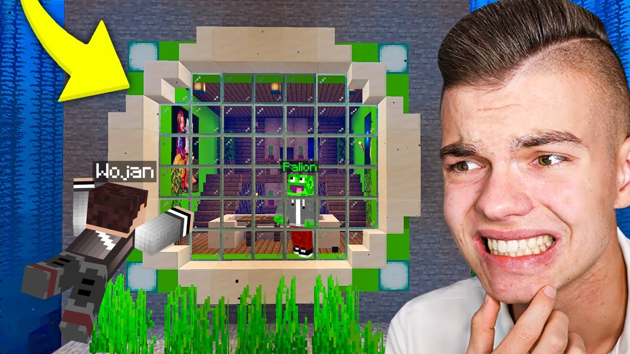 WOJAN ODKRYŁ MOJĄ SEKRETNĄ PODWODNĄ BAZĘ w Minecraft! - YouTube