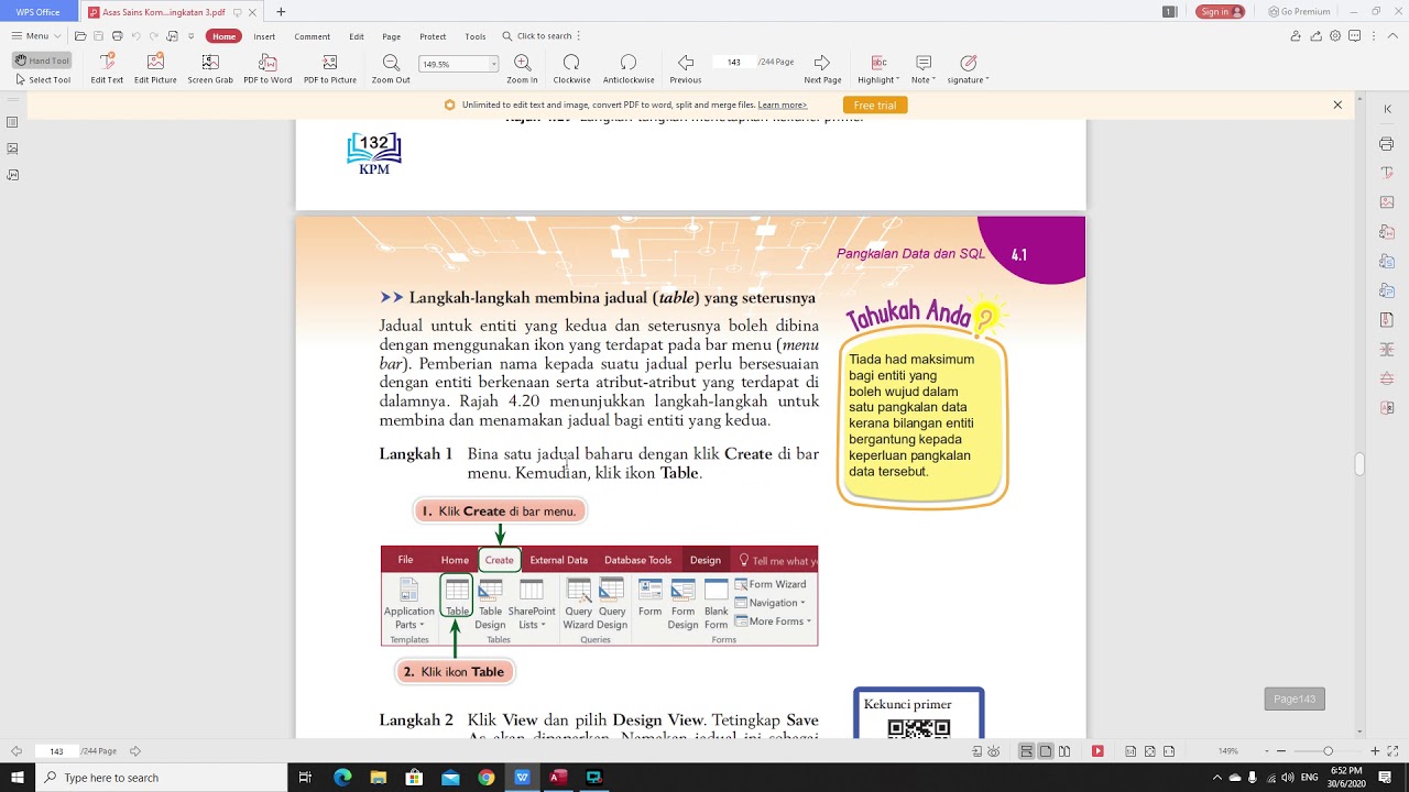 ASK Form 3 Membina Pangkalan Data (Field) 1.0 - YouTube
