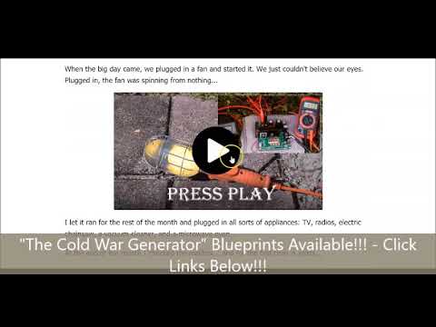 The Cold War Generator Reviews!!! - Cold War Generator Blueprints Available!!! - YouTube