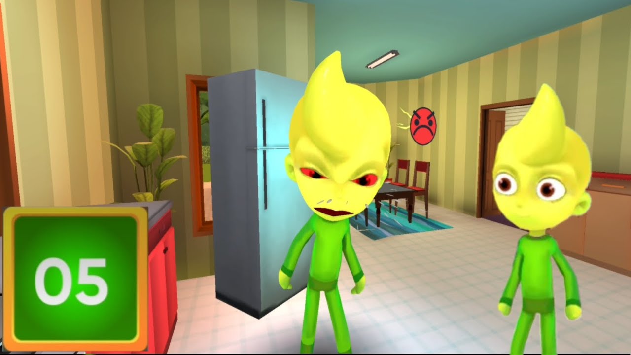 Scary siblings new update level 5 | Android gameplay walkthrough - YouTube