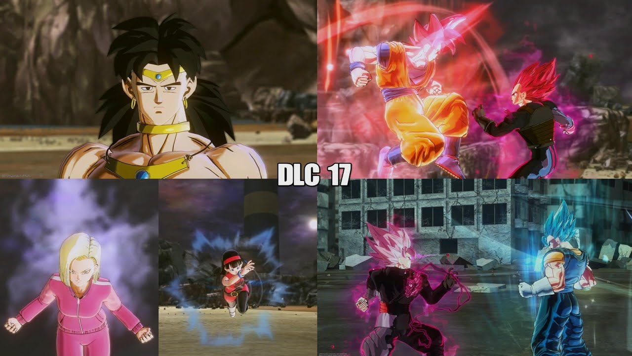 Trying all DLC 17 characters|DBXV2 DLC 17 - YouTube