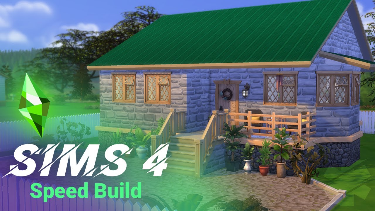 Sims 4 - Speed Build #10 & Ramble - YouTube