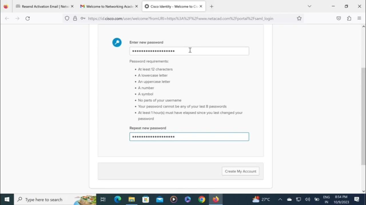 How to create Cisco account - YouTube