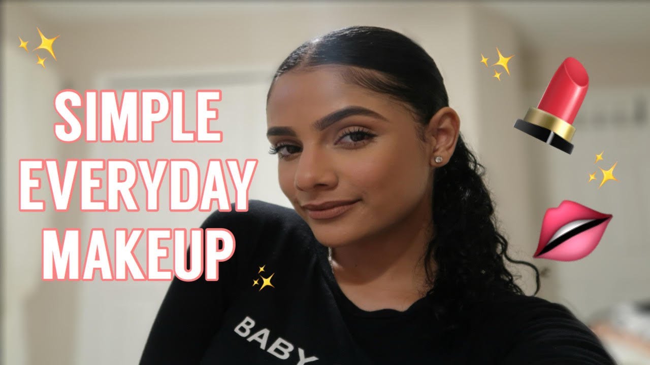 SIMPLE EVERYDAY MAKEUP | CRYSTAL DIAZ - YouTube