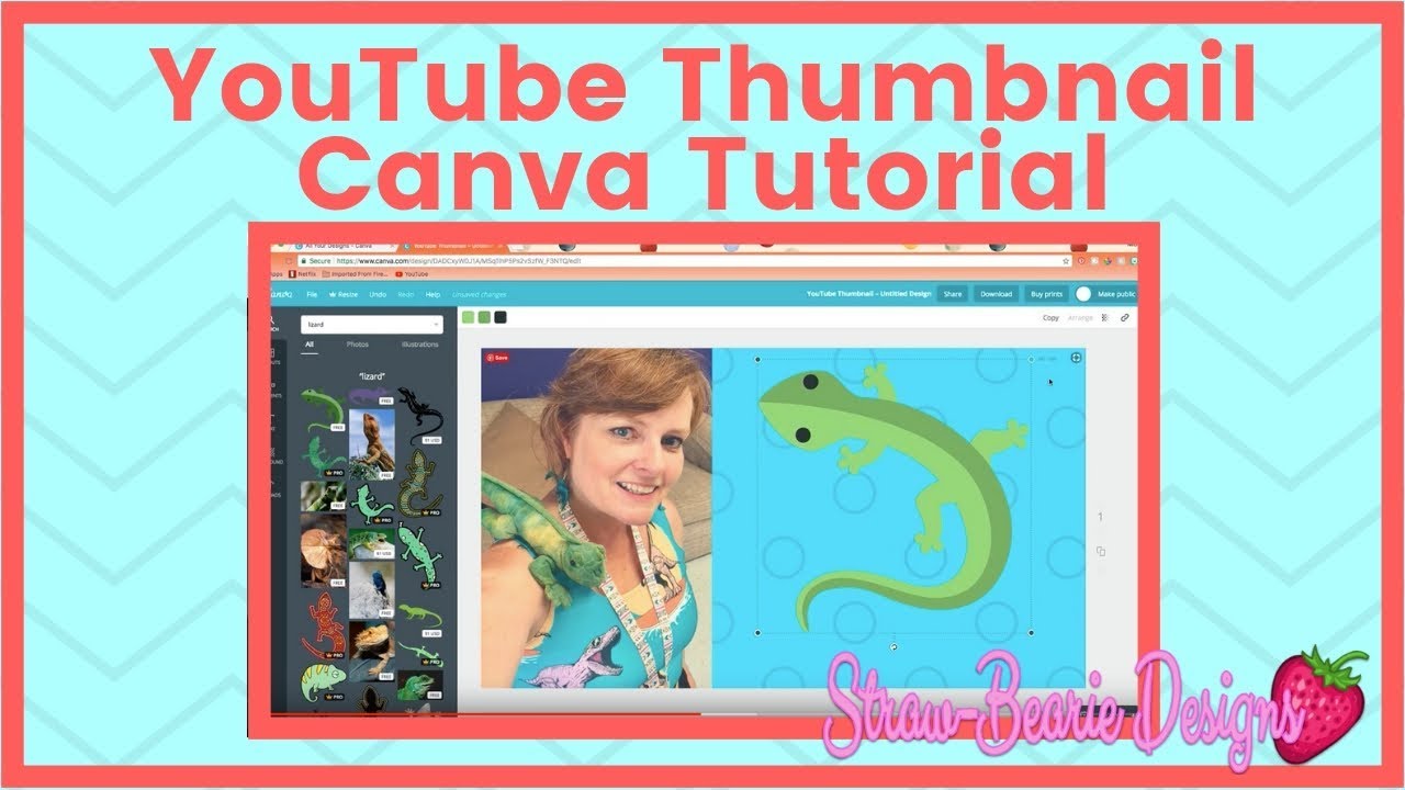 YouTube Thumbnail Canva Tutorial - YouTube