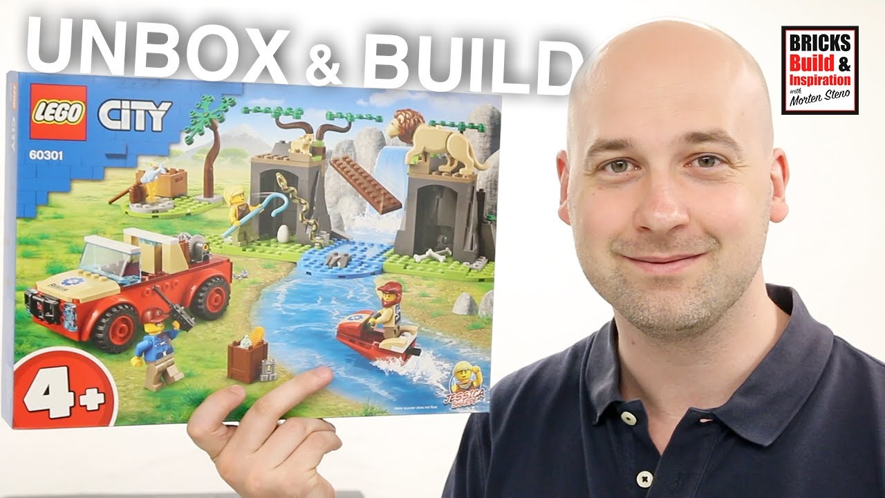 LEGO 60301 - City - Wildlife Rescue Off Roader - Unbox & build - YouTube