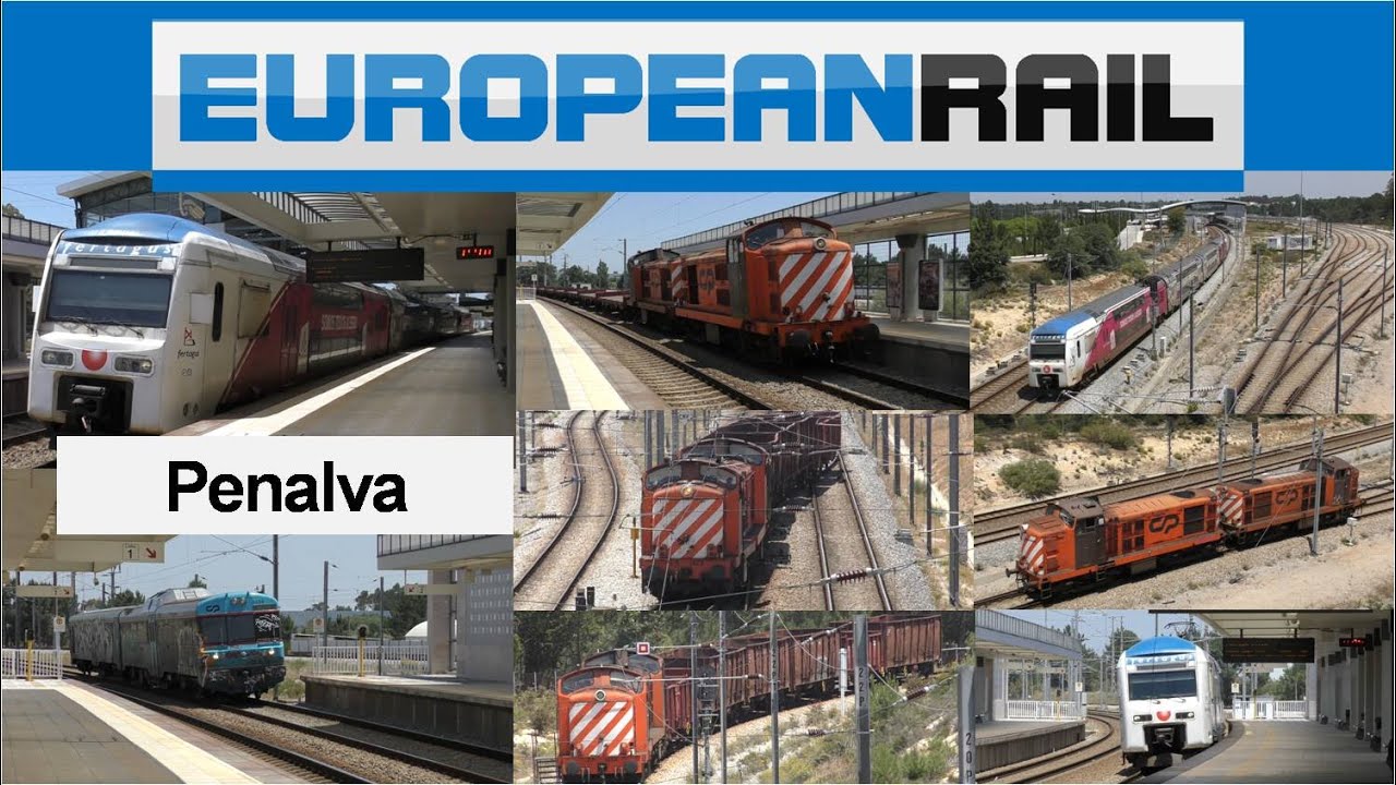 Fertagus, Comboios de Portugal & Medway Trains - Estação de Penalva ...
