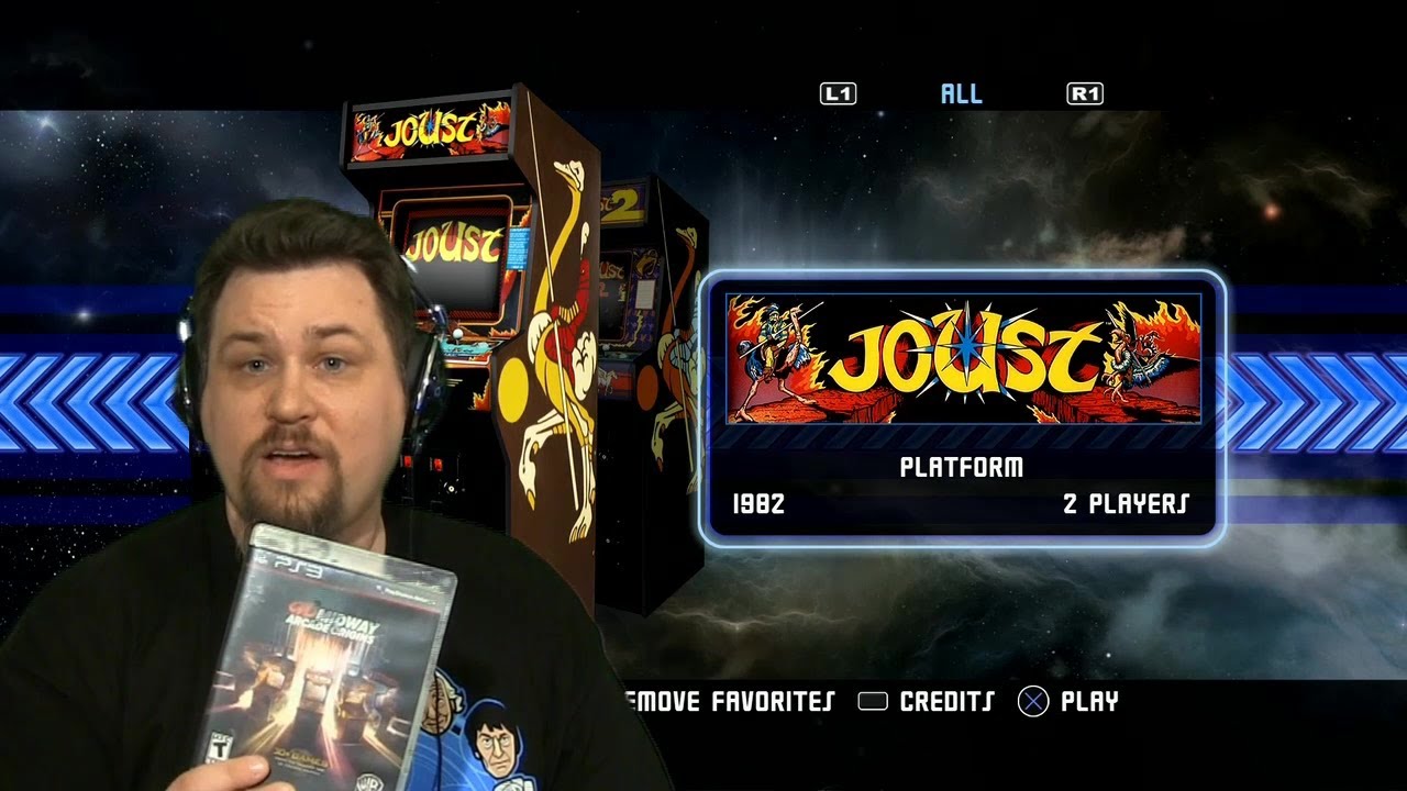 Joust - Midway Arcade Origins (Part 10/31) (PS3) - Crow Plays - YouTube
