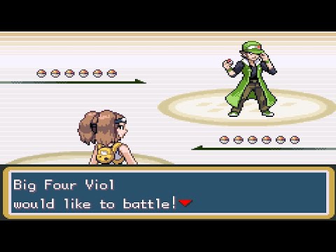 Pokémon Cope - Big Four Viol Mario Themed Run - YouTube