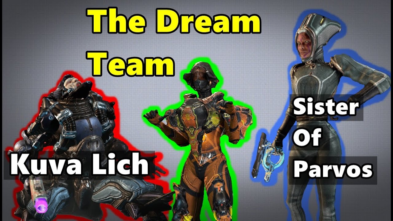 The BEST Lich Setup For Railjack? (Lich+Sister Combo Showcase ...