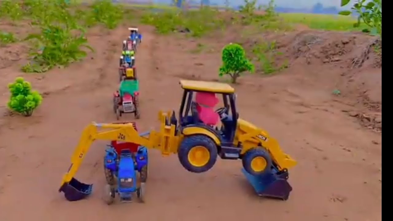 washing jcb and many tractors, ! HMT Sonalika Messi Mahindra di . mini ...