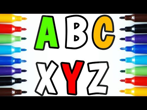 Capital Letters Alphabets 💕 | How to Read Alphabet | ABC | ABCD Nursery ...