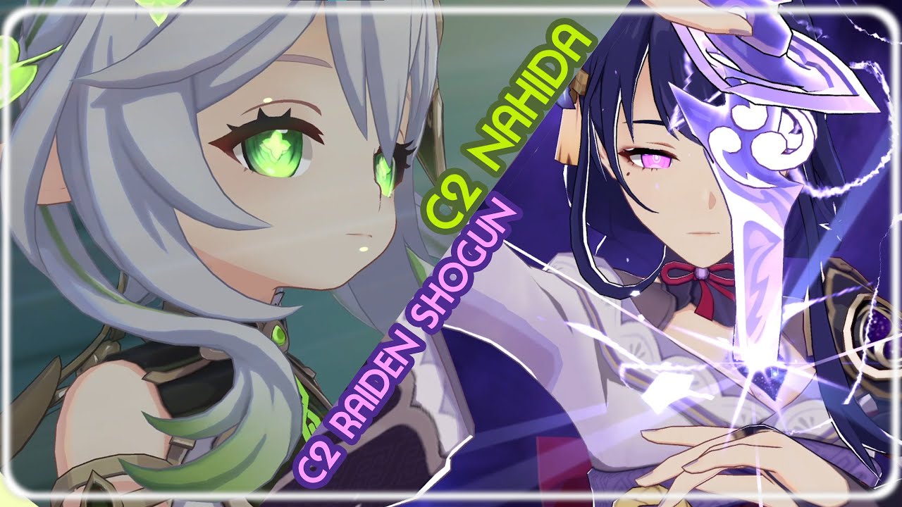C2 Raiden with C2 Nahida | I dunno I'm just bored - YouTube