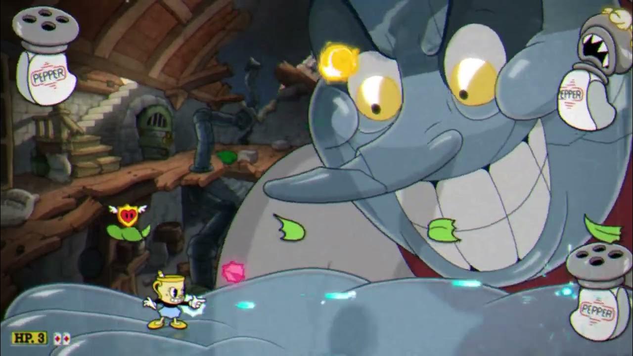 Cuphead The Delicious Last Course Chef Saltbaker Boss Fight Credits Youtube