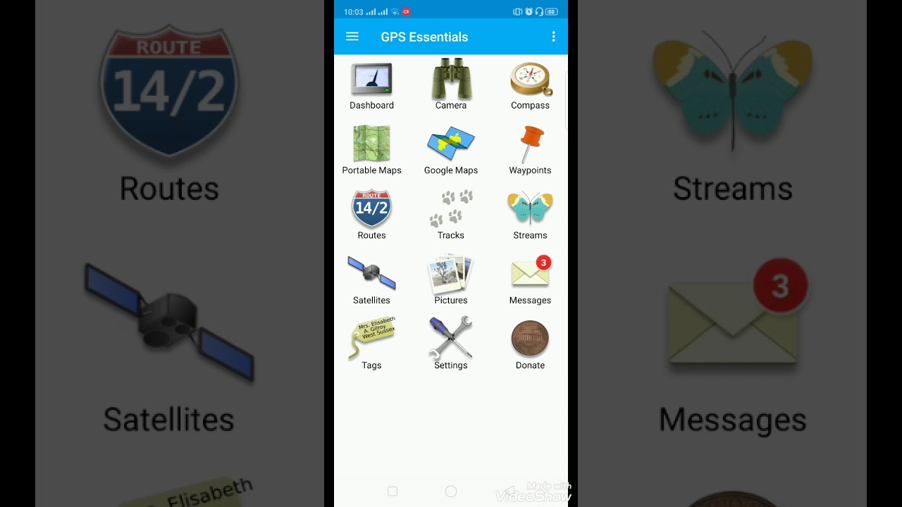 Tutorial GPS Essentials (Mencari Titik Koordinat) - YouTube