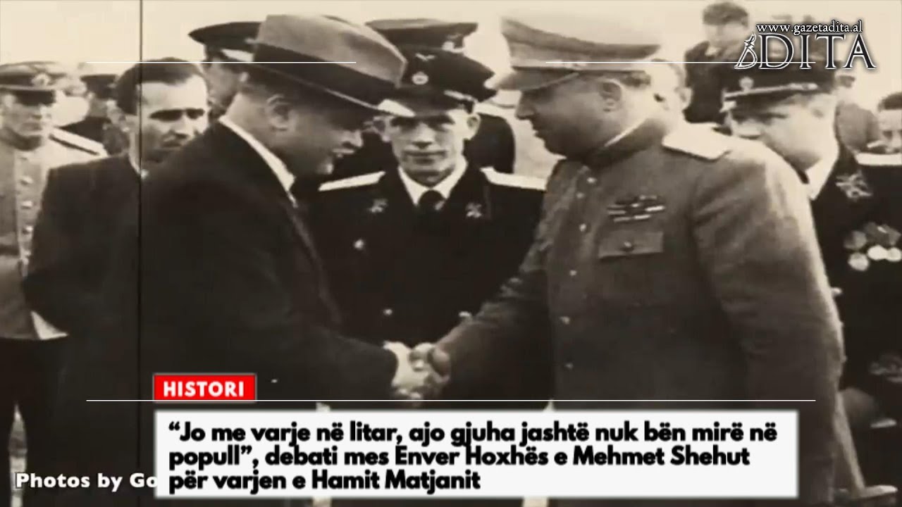 Debati mes Enver Hoxhës e Mehmet Shehut për varjen e Hamit Matjanit ...