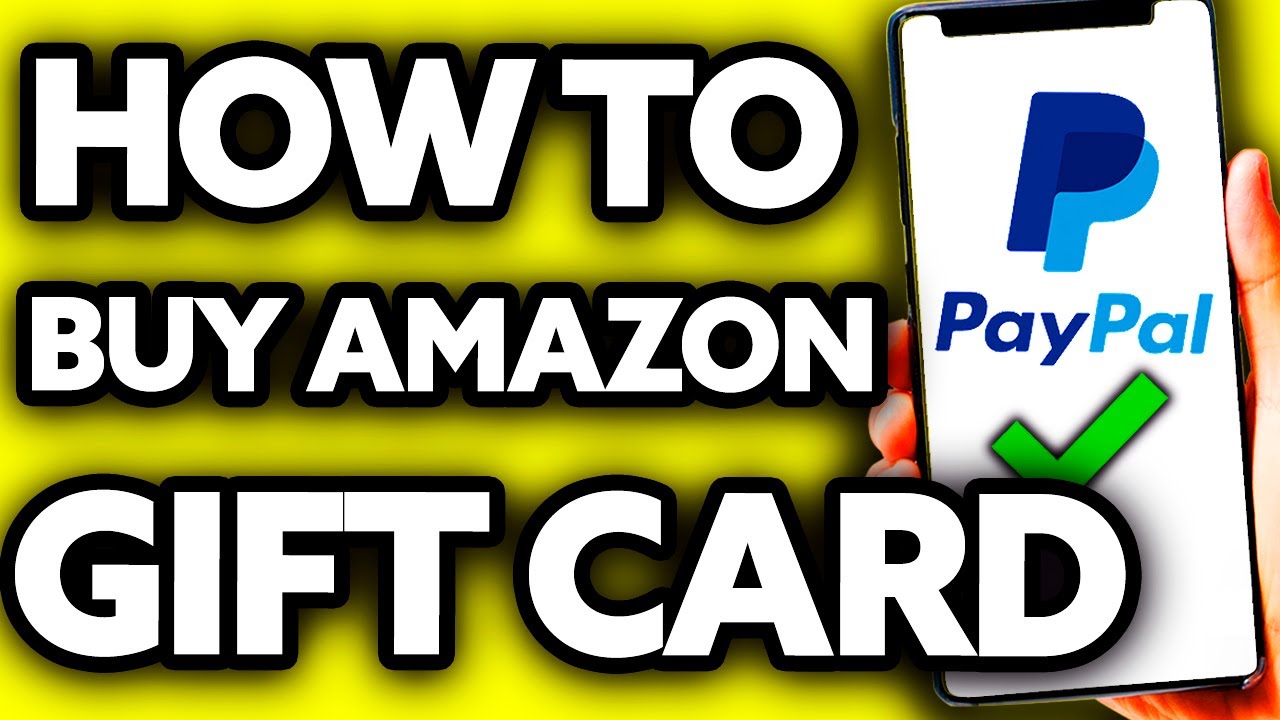 How To Buy Amazon Gift Card with Paypal? (2025) - YouTube