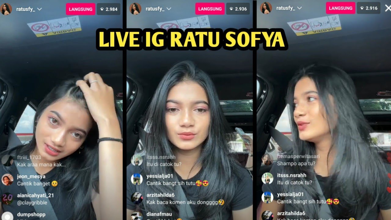 LIVE IG RATU SOFYA - 4 Desember 2022 - YouTube