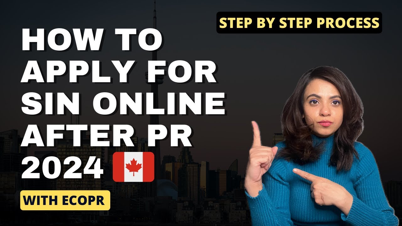 First thing after eCOPR! How to Apply SIN (Social Insurance number ...